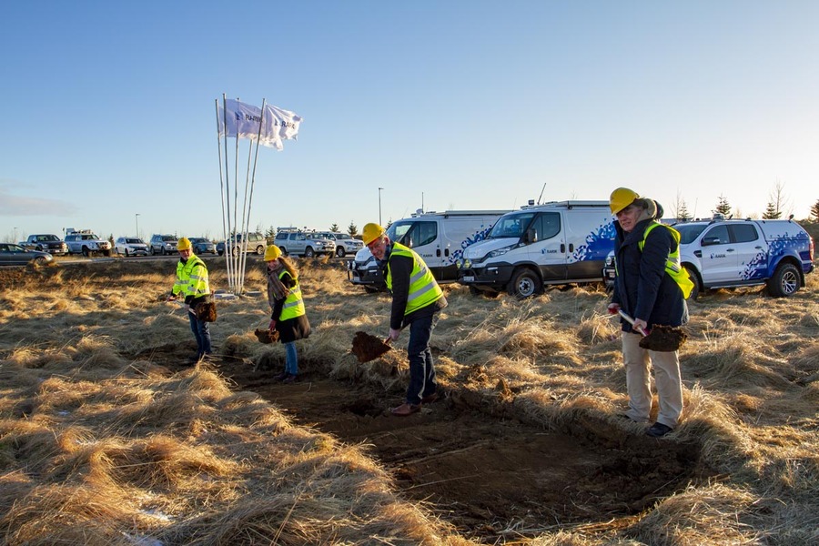 Rarik - Fréttir - Fyrsta skóflustunga að nýrri svæðisskrifstofu á ...