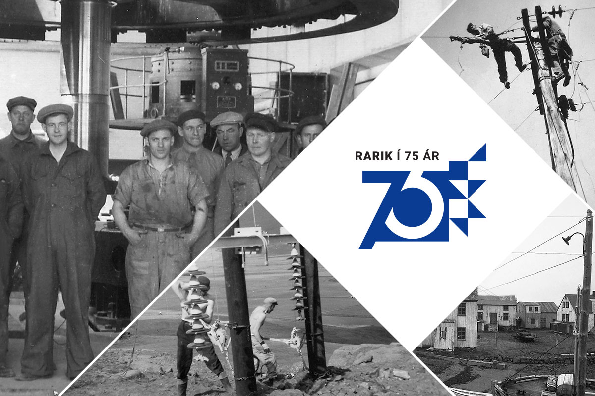 Rarik - Fréttir - Gleðilega hátíð á 75 ára afmæli RARIK